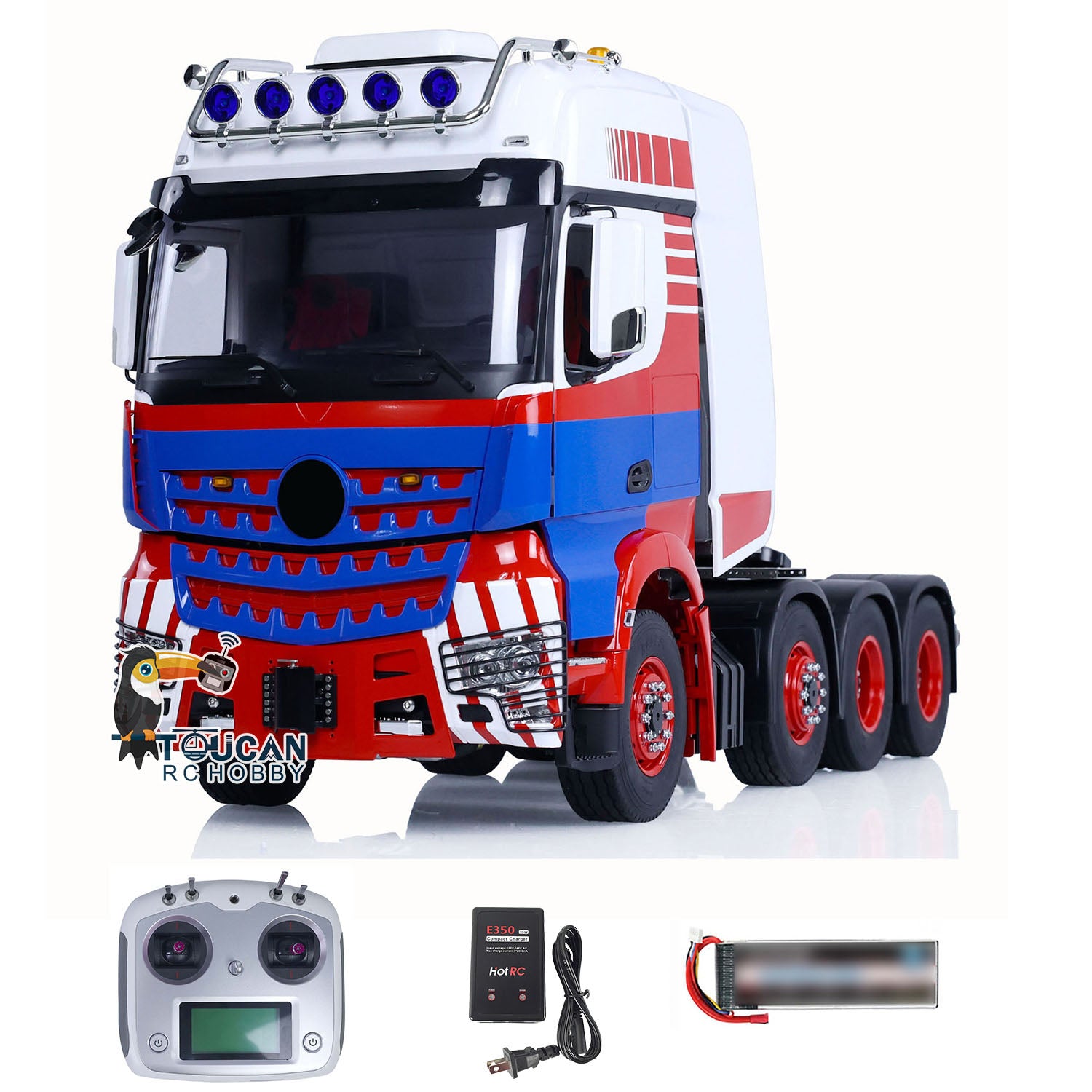 IN STOCK Customized 1/14 8x8 LESU RC Tractor Truck Radio Control Const – TOUCAN RC HOBBY