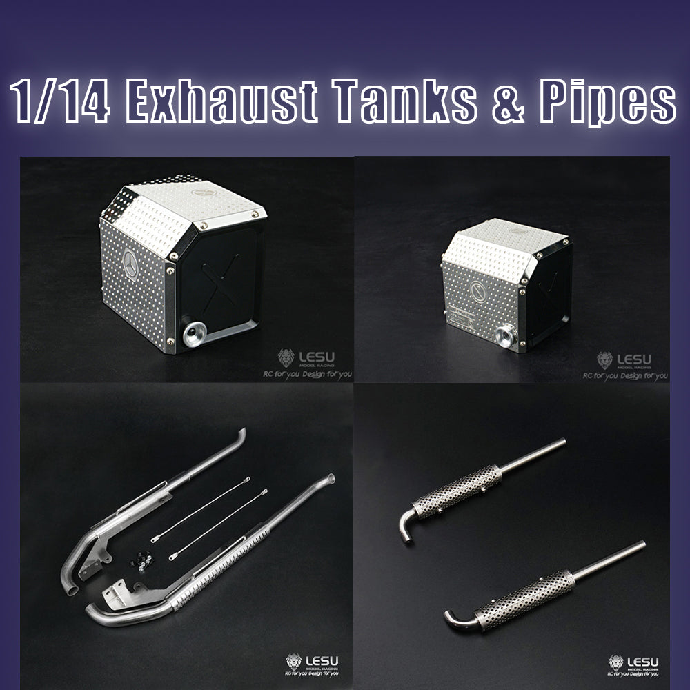 1/14 Exhaust Tanks/Pipes – TOUCAN RC HOBBY