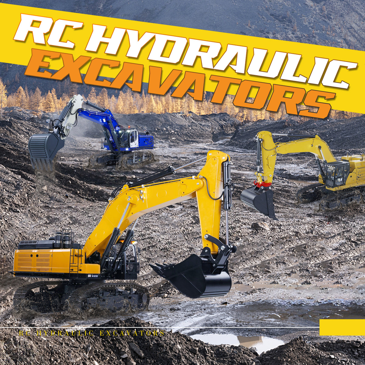 RC Hydraulic Excavators – TOUCAN RC HOBBY