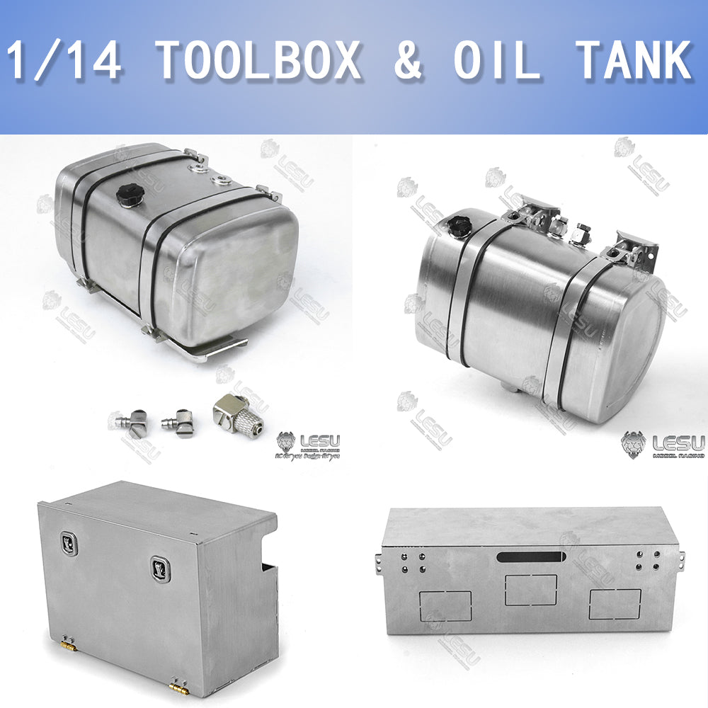1/14 ToolBox & Oil Tank – tagged "1/14 Exhaust Tanks/Pipes" – TOUCAN RC ...