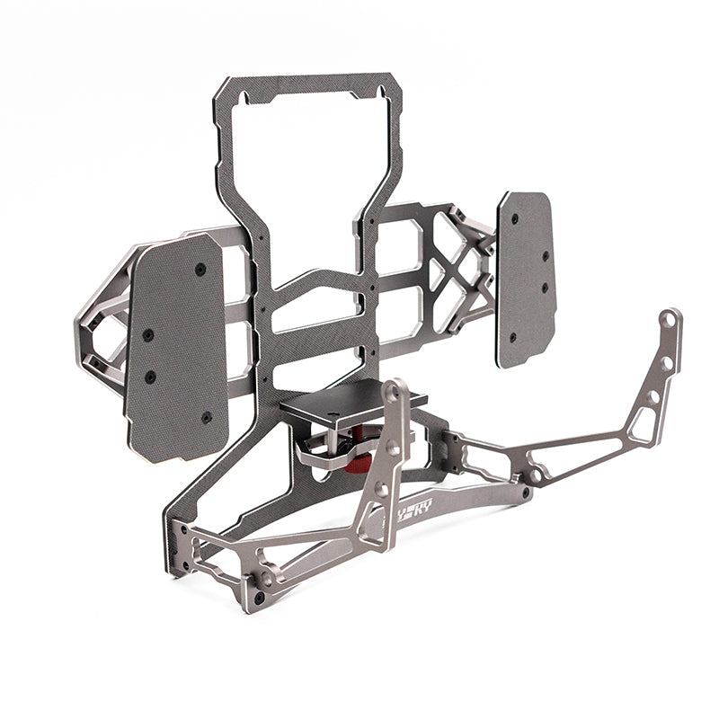 FlySky Metal Tray Carbon Fiber Protection Box FTR8B Receiver PL18 Tran ...