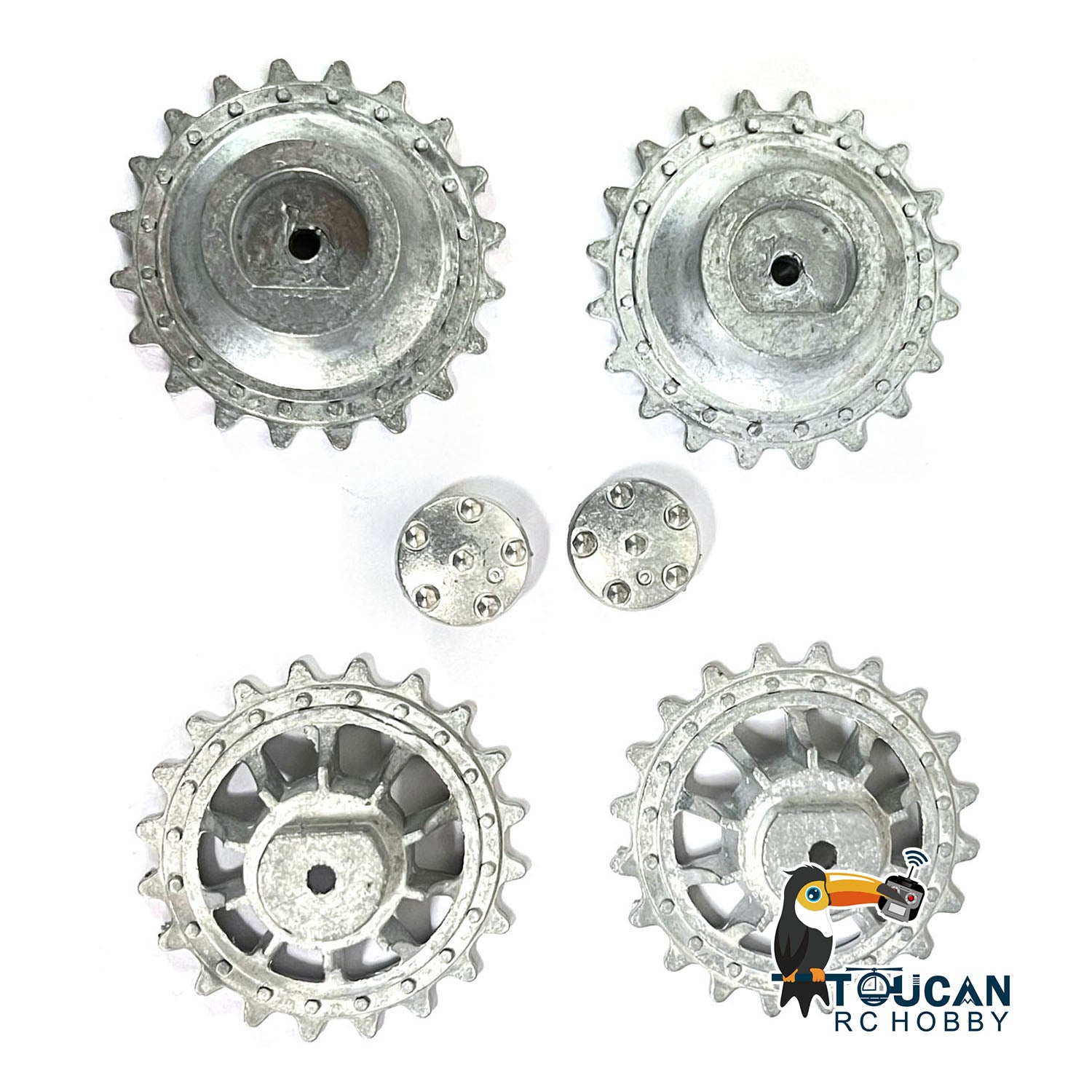 US Stock Metal Sprockets for Henglong 1/16 Scale RC Tank Armored Milit ...