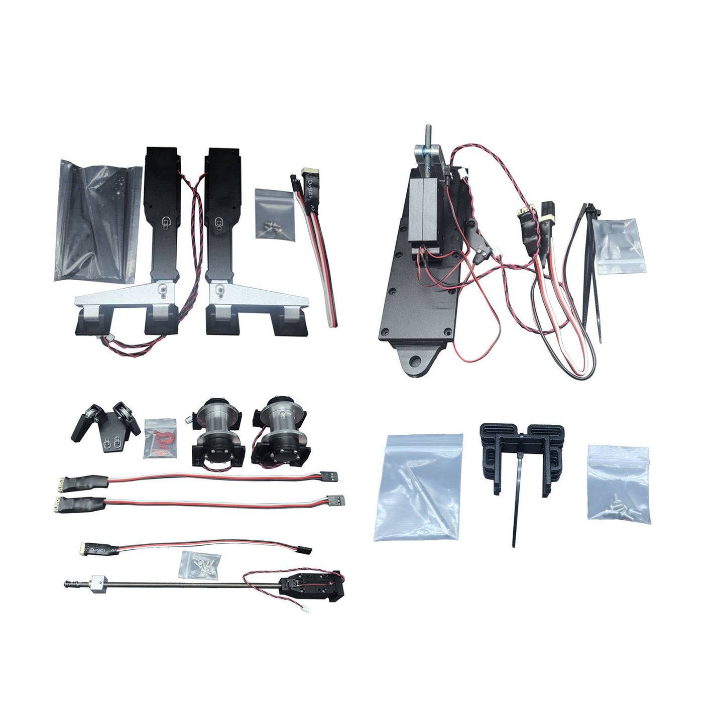 US Stock Degree Optional Upgraded Parts for 1/14 TAMIYA Remote Control ...