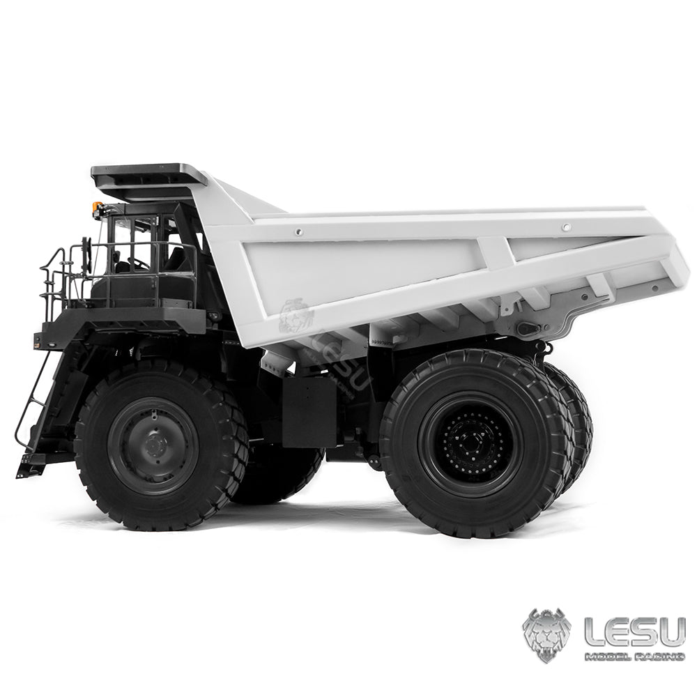 LESU 1/16 Metal Hydraulic RC Mining Truck Aoue R100E Radio Controlled ...