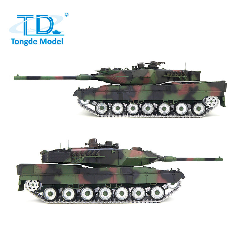 1/16 Tongde RC Battle Tank German Leopard 2A7 Remote Control Military ...