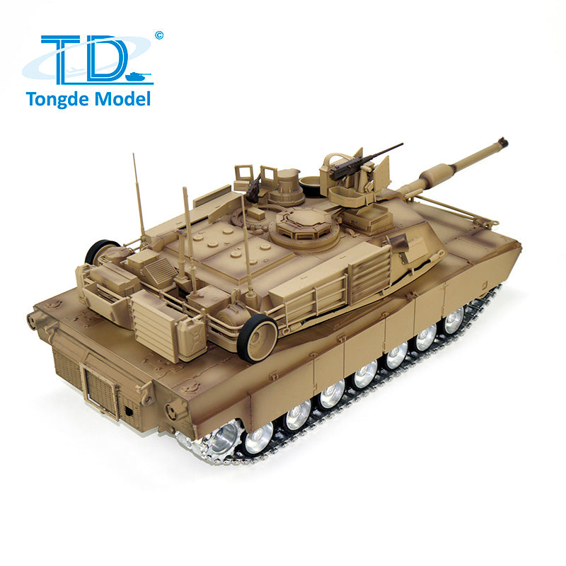 1/16 Tongde RC Infrared Battle Tank Radio Control Panzer M1A2 SEP V2 A ...
