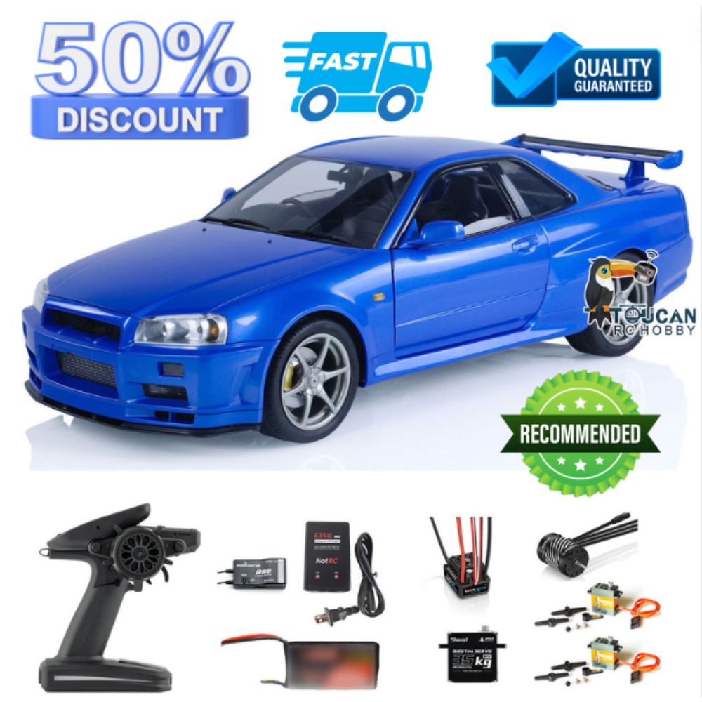 Capo 1/8 Metal 4x4 RC Racing Car 4WD R34 RTR High-speed – TOUCAN RC HOBBY