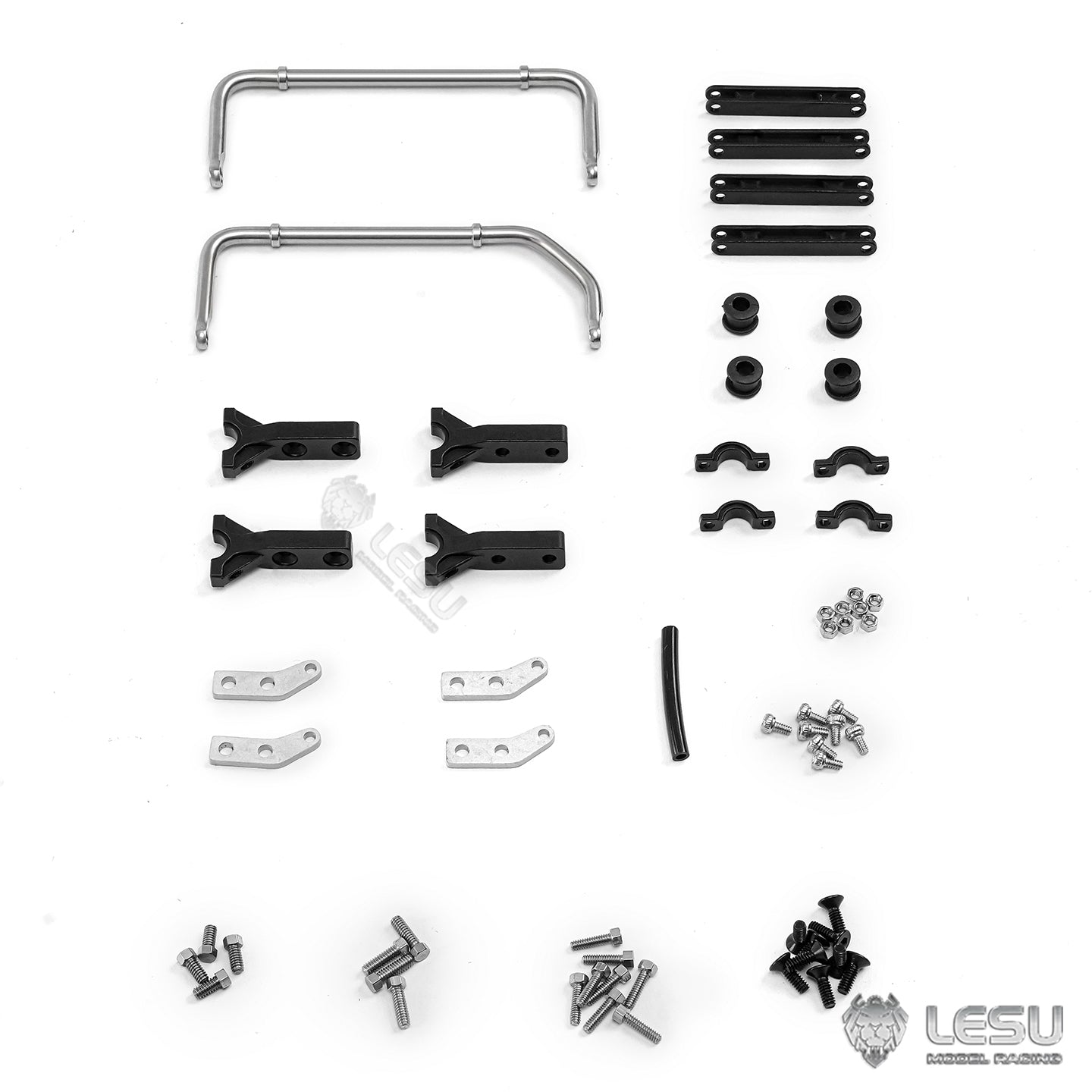 Metal Chassis Front Rear Axle Sway Bar for LESU 1/14 RC Metal Light Tr ...
