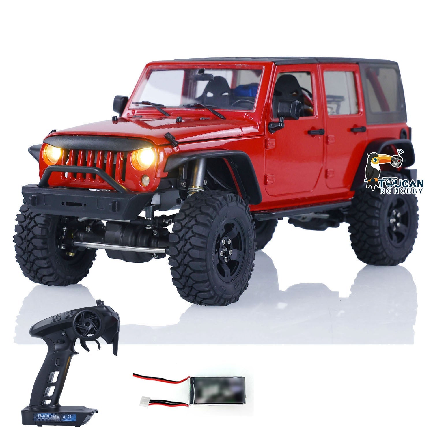 Capo 1/18 RC Crawler Car CUB2 RTR Painted Assembled Remote Control Cli ...