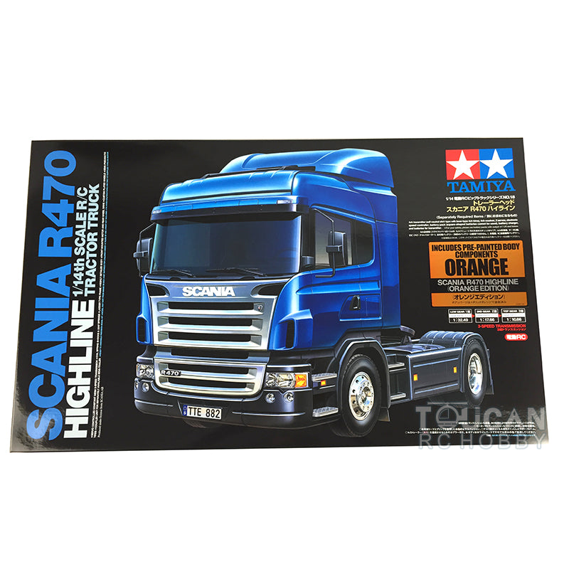Tamiya 1/14 R470 Painted 56338 RC Tractor Truck Remote Controlled Trai ...