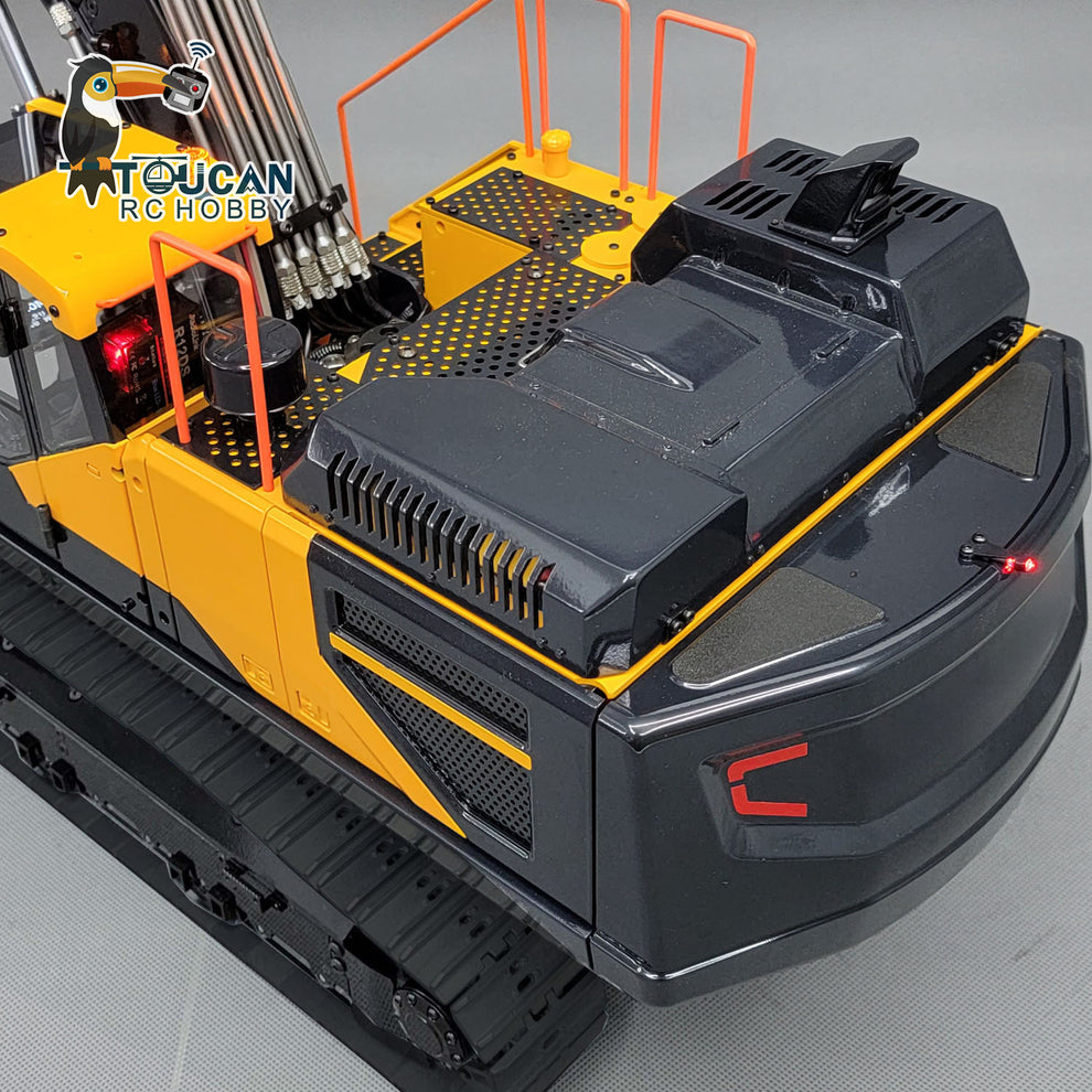 IN STOCK 1:14 MTMODEL EC380 Metal 3 Arms Hydraulic Tracked Excavator A ...
