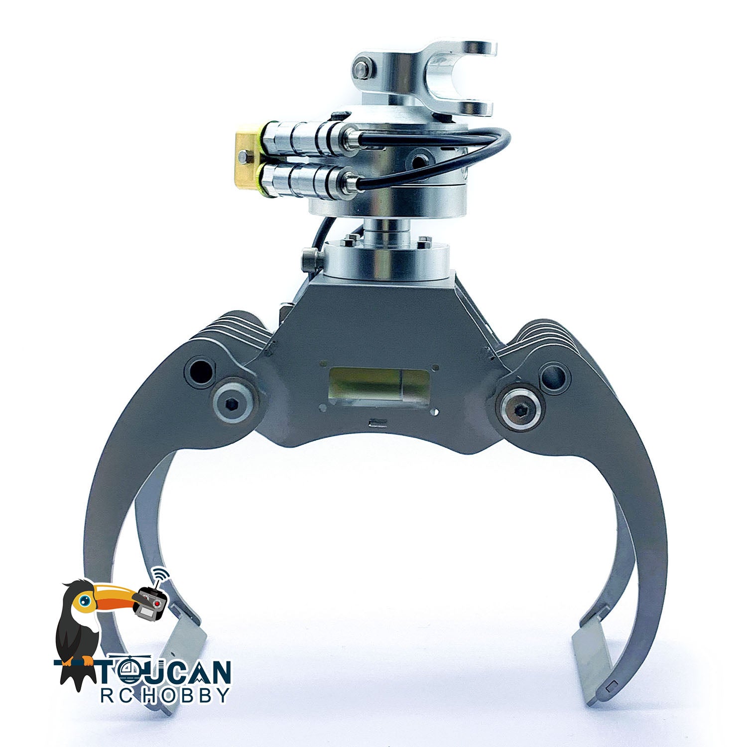 Metal Hydraulic Claw Grab Clamshell Bucket Claw for 1/14 RC Crane Truc ...