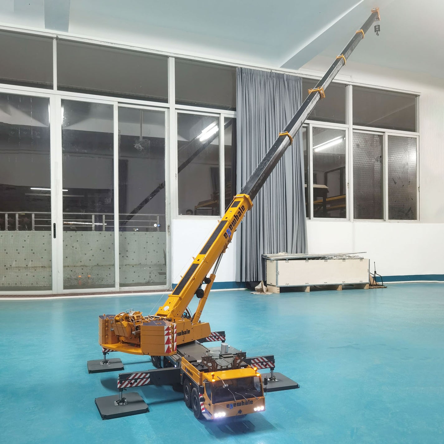 Eyewhale 1/14 6 Axles LTM1350 RC Hydraulic Heavy-duty Remote Control M ...