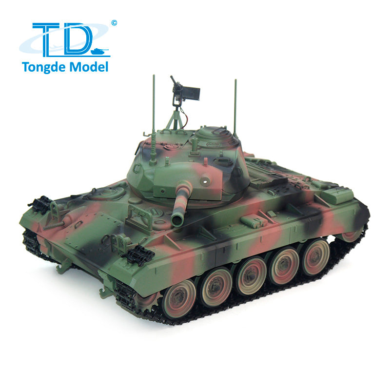 IN STOCK Tongde M24 Chaffee 1/16 RC Light Tank Infrared Combating Syst ...
