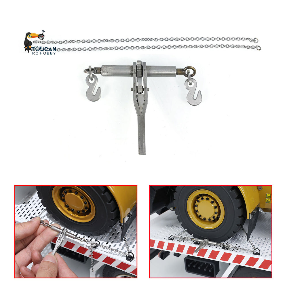 JDMODEL Metal Chain Ratchet Binders Load Tensioner Hook for 1/14 RC Tr ...