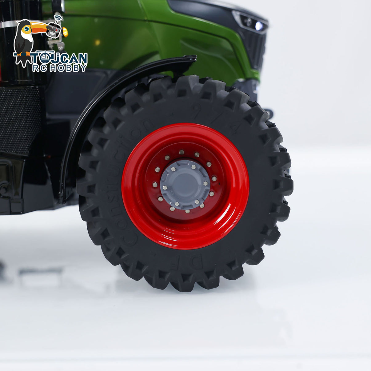 LESU 1/16 4X4 Fendt 1050 RC Tractors Metal Chassis Ready to Run Car Di ...