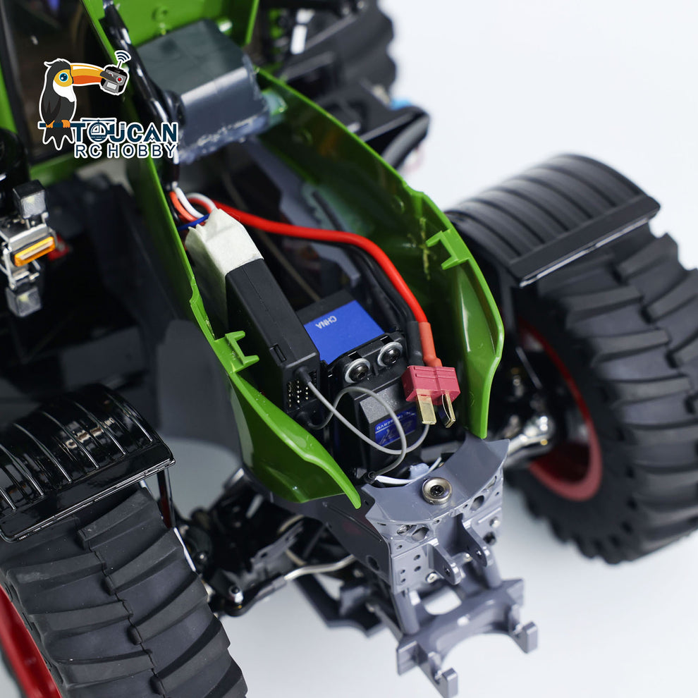 LESU 1/16 4X4 Fendt 1050 RC Tractors Metal Chassis Ready to Run Car Di ...