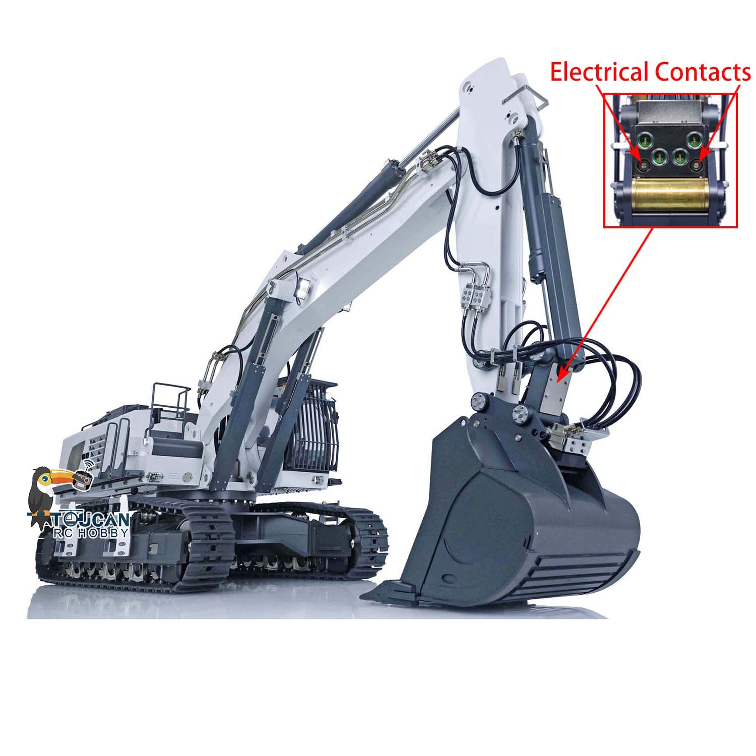 Kabolite 1/14 Remote Control Hydraulic Excavator K970 100S Pro RC RTR ...