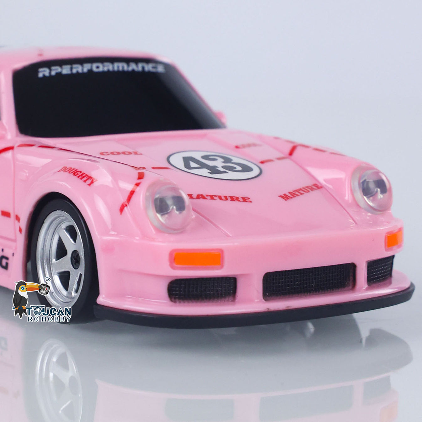 In Stock JIABAILE 993 2.4G Mini RC Drift Car 1/43 Racing Vehicle 4WD R ...