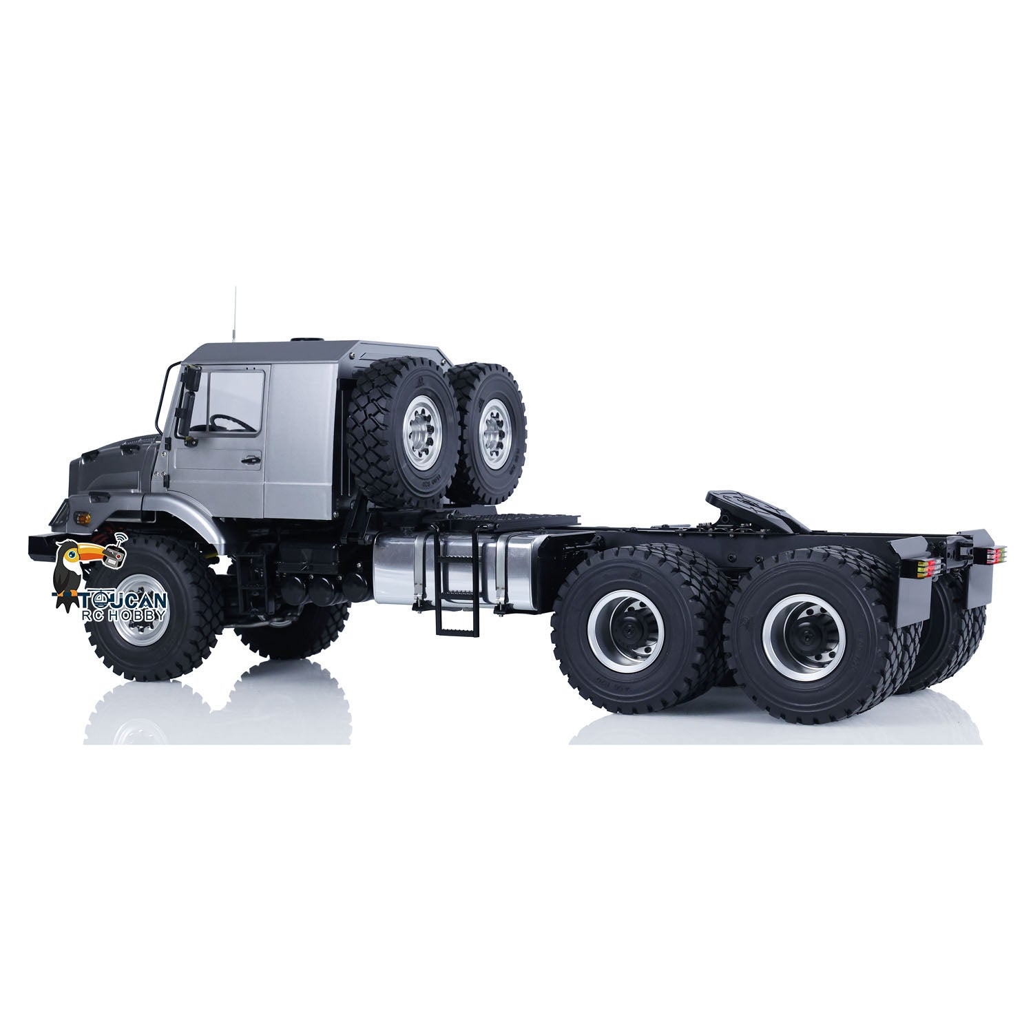 JD Model 1/14 Scale 6x6 RC Off-road Tractor Truck Remote Controlled Ca ...