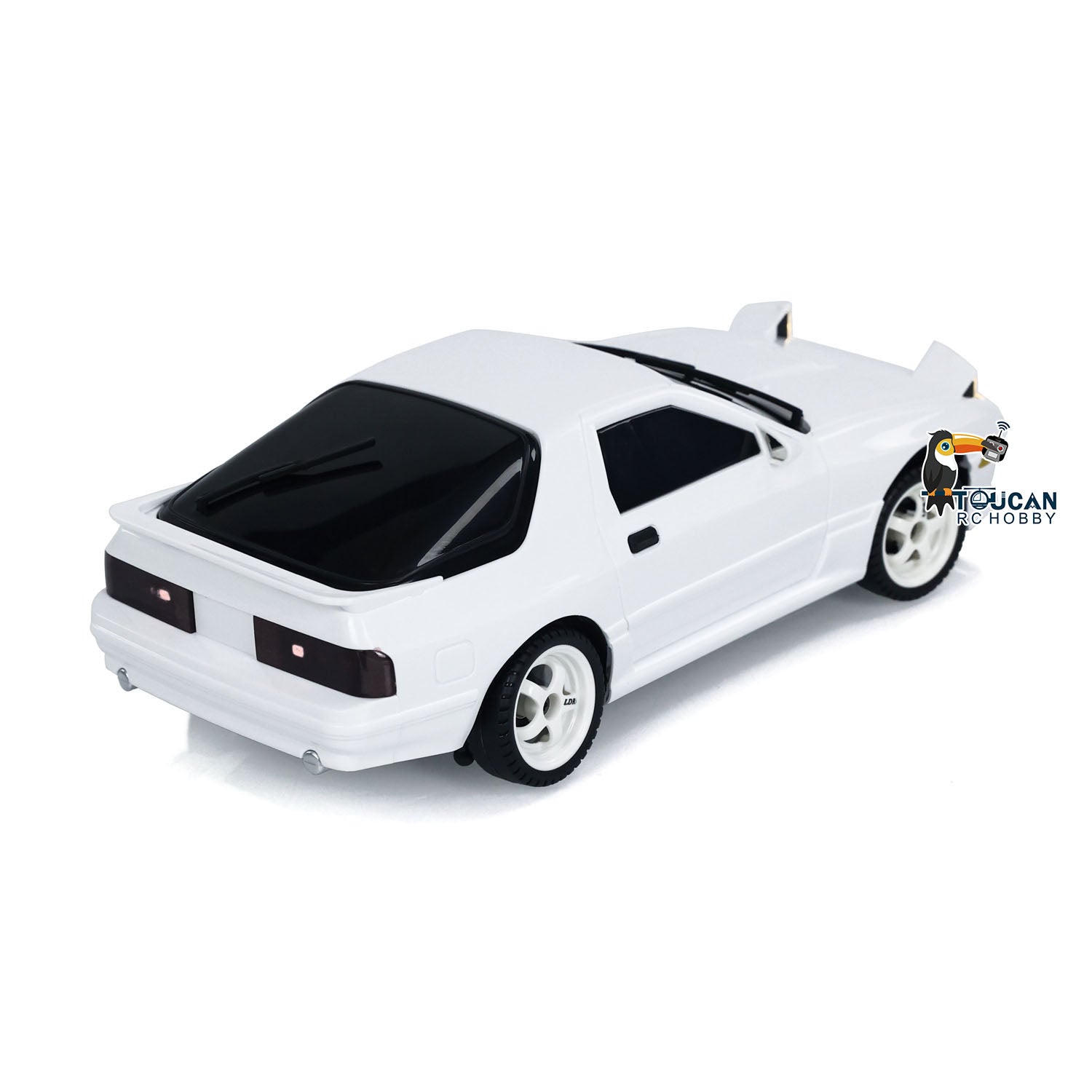 LDRC LD1802 1/18 4*2 RX7 RC Racing Car RWD Gyroscope Wireless Control ...