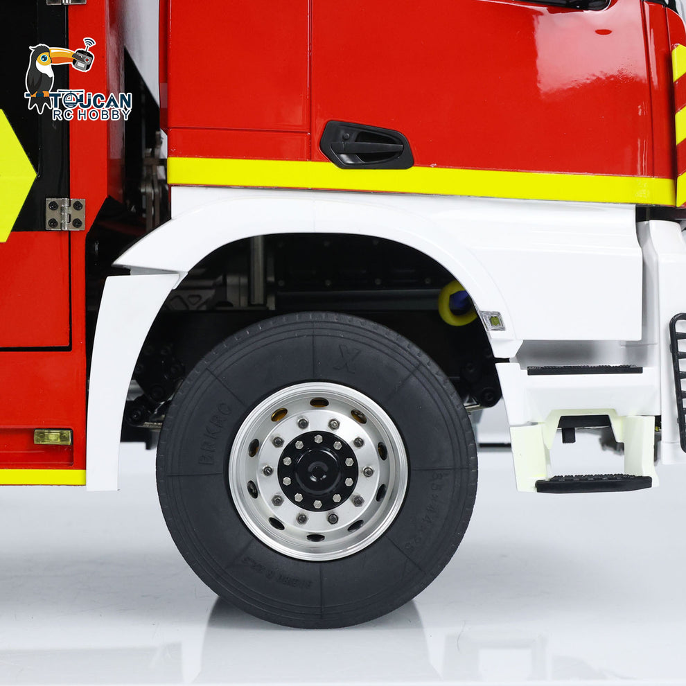 1/14 Scale 6x4 RC Fire Vehicles Metal Chassis Remote Controlled Fire F ...