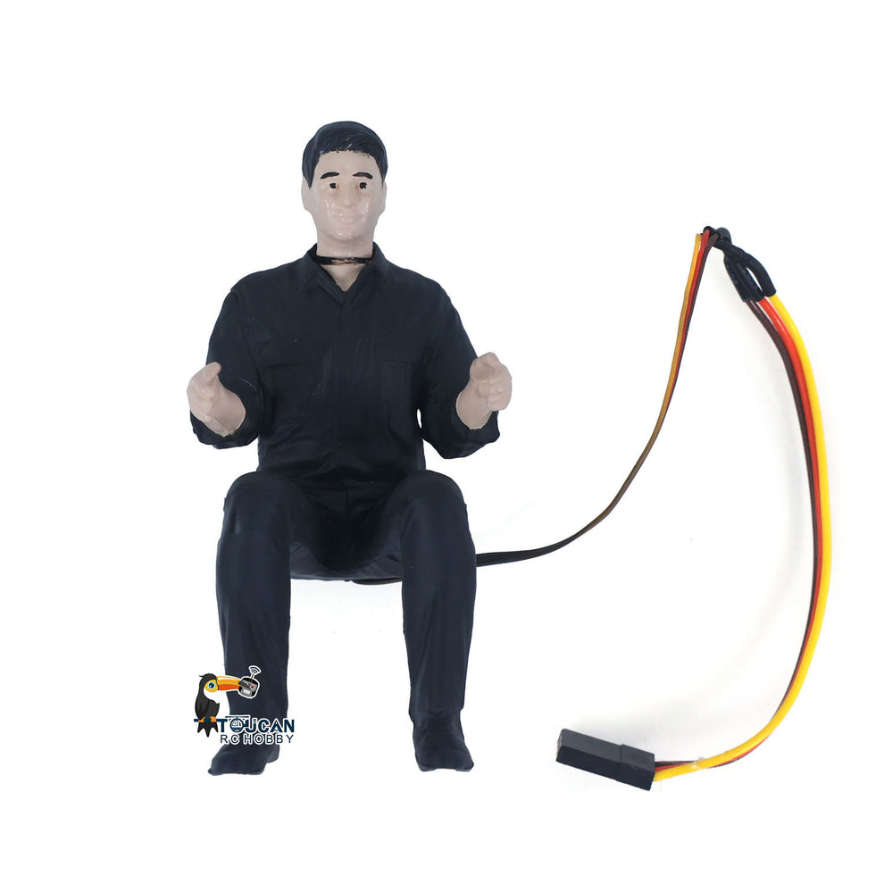 TOUCAN Male Driver Rotatable Head Electric Head for 1/14 RC Tractor Tr ...