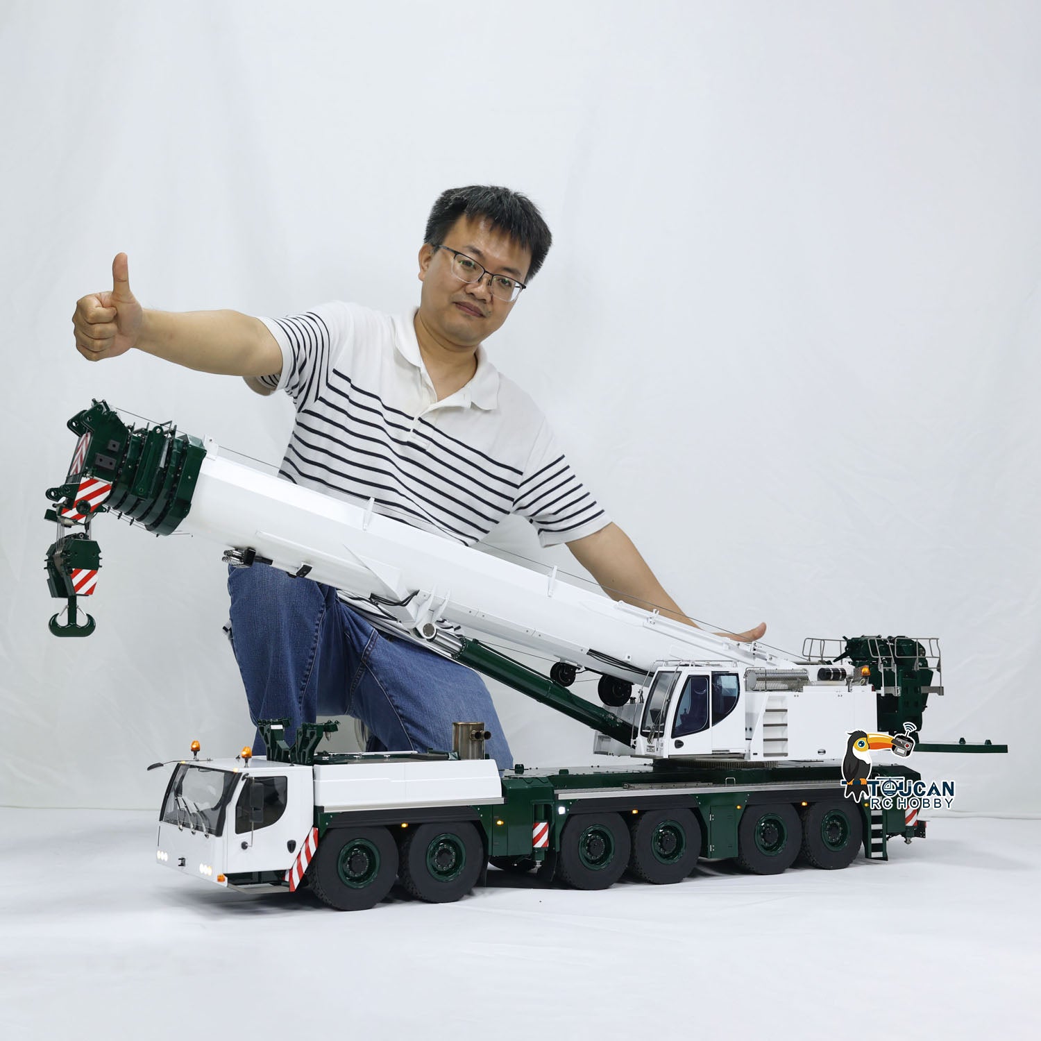 Eyewhale 1/14 6 Axles LTM1350 RC Hydraulic Mobile Cranes – TOUCAN RC HOBBY