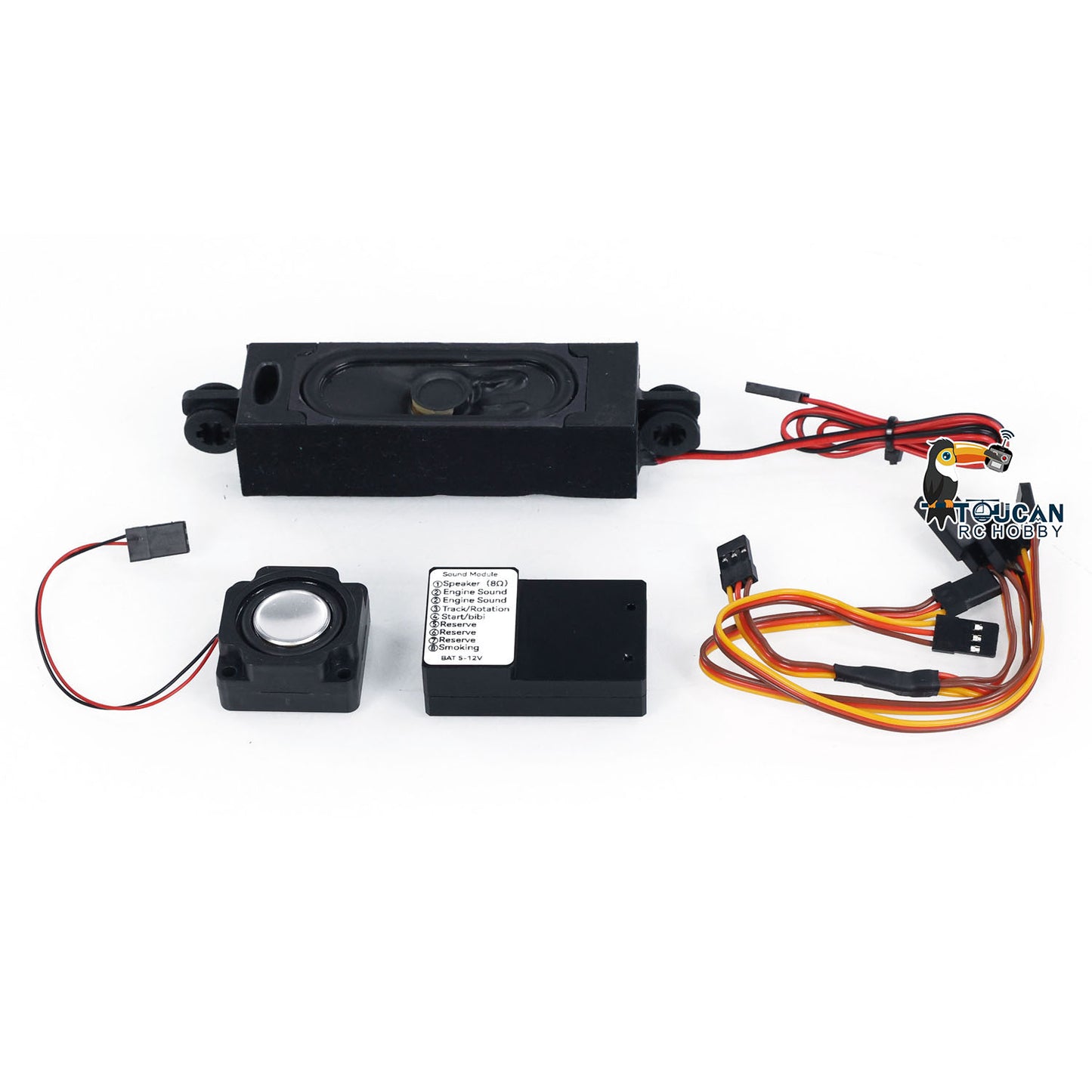 Sound System Speaker for RC Car Model Tractor Truck Hydraulic Dump Loa ...