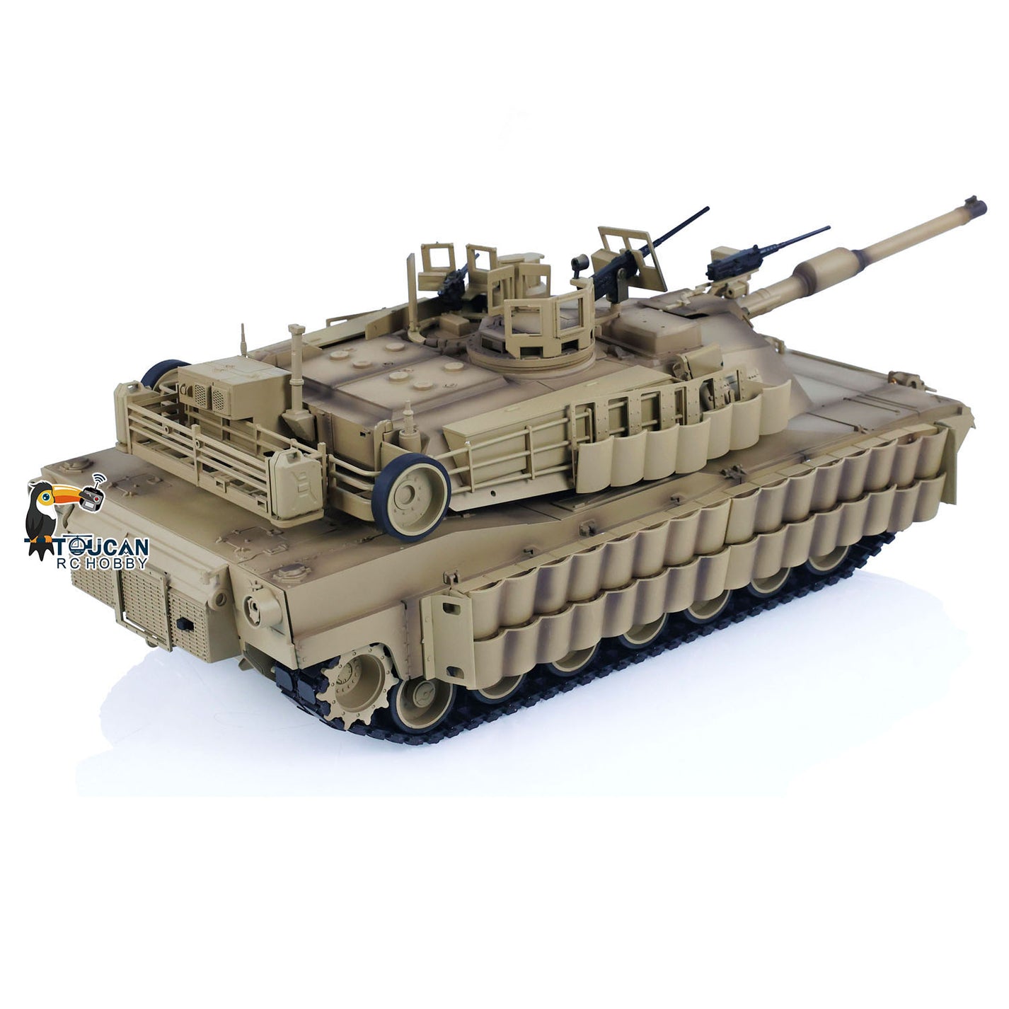 Tongde 1/16 Abrams M1A2 RC Infrared Battle Tank SEP TUSK II Remote Con ...