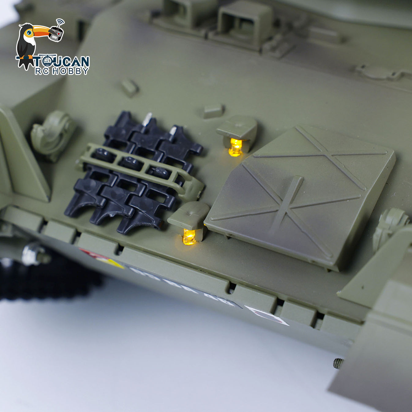Tongde 1/16 RC Infrared Battle Tank Remote Controlled Panzer Centurion ...