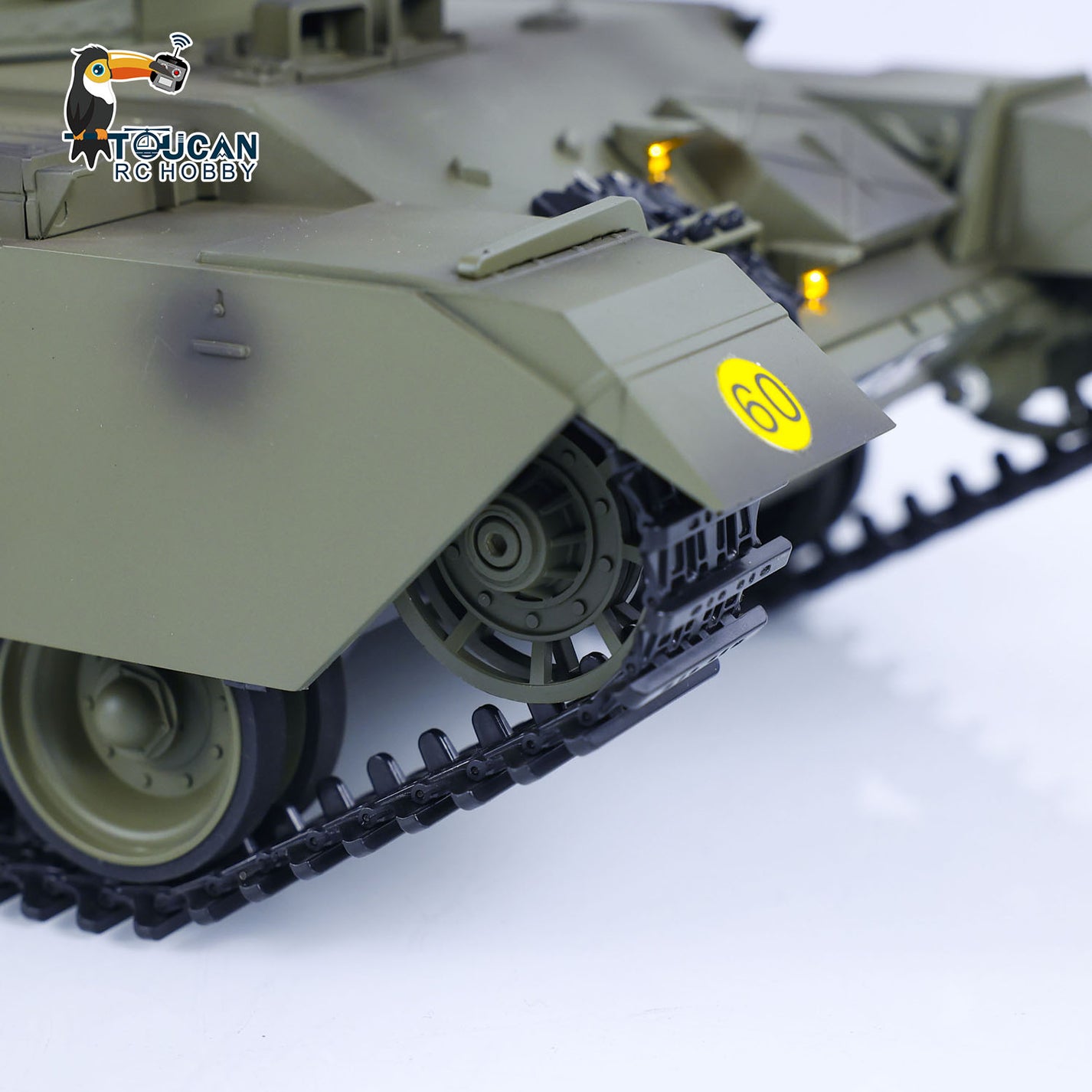 Tongde 1/16 RC Infrared Battle Tank Remote Controlled Panzer Centurion ...