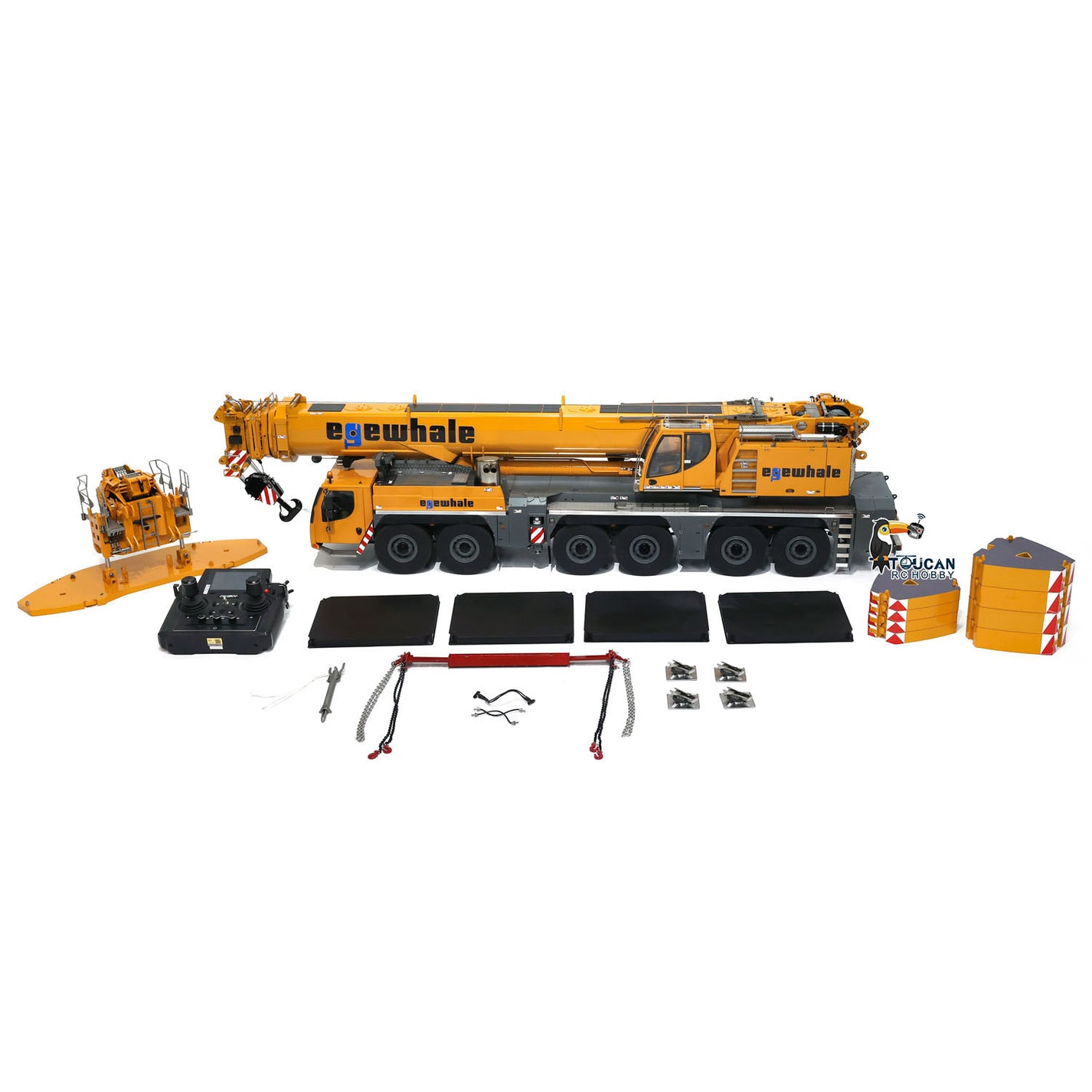 Eyewhale 1/14 6 Axles LTM1350 RC Hydraulic Mobile Cranes – TOUCAN RC HOBBY