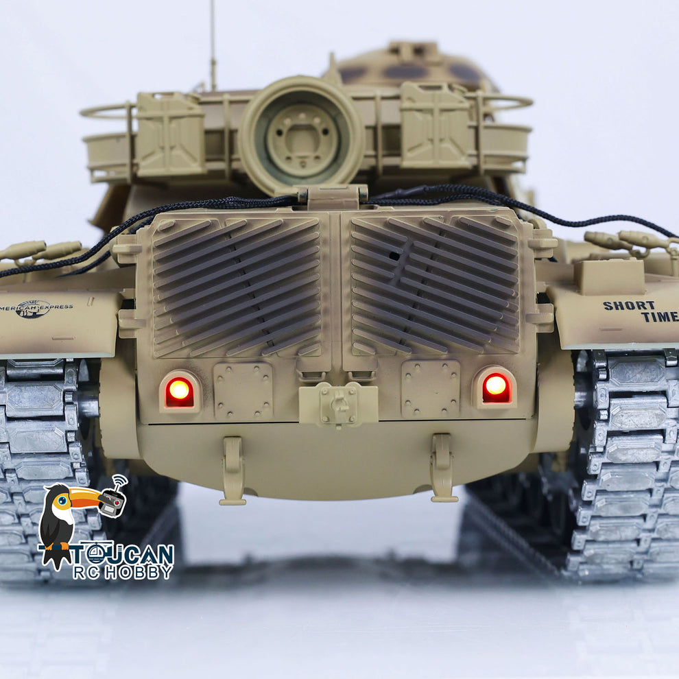 Tongde 1/16 RC Battle Tank M60A1 ERA USA Remote Control Armored Vehicl ...