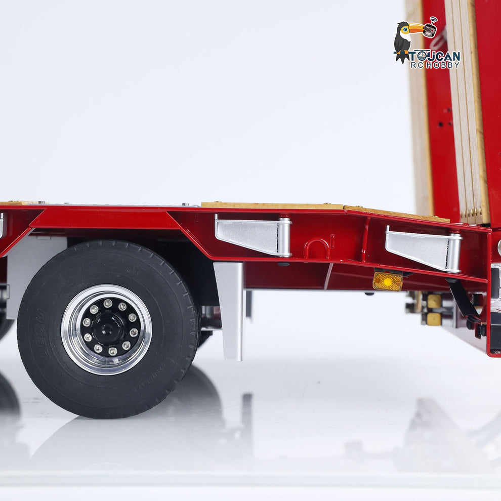LESU Electronic Lifting Metal Trailer for 1/14 RC Tractor Truck Dumper ...