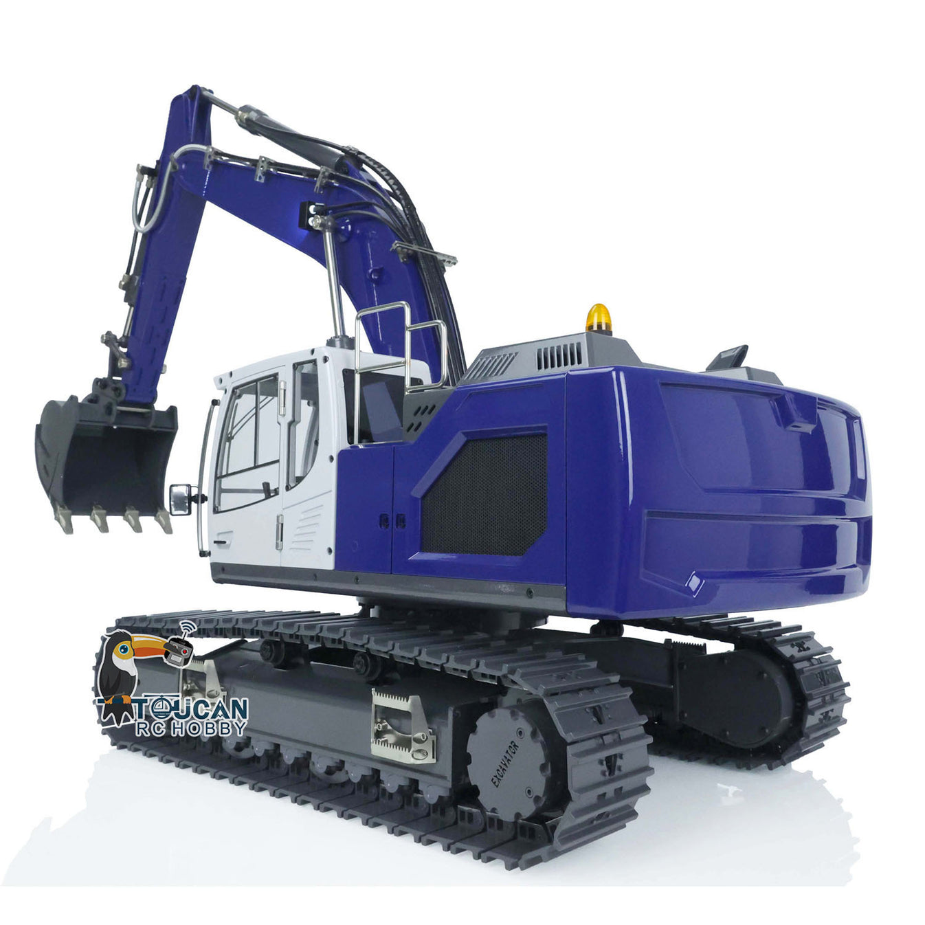 1:14 RC Hydraulic Digger Radio Control Metal Excavator L945 RTR Trucks ...