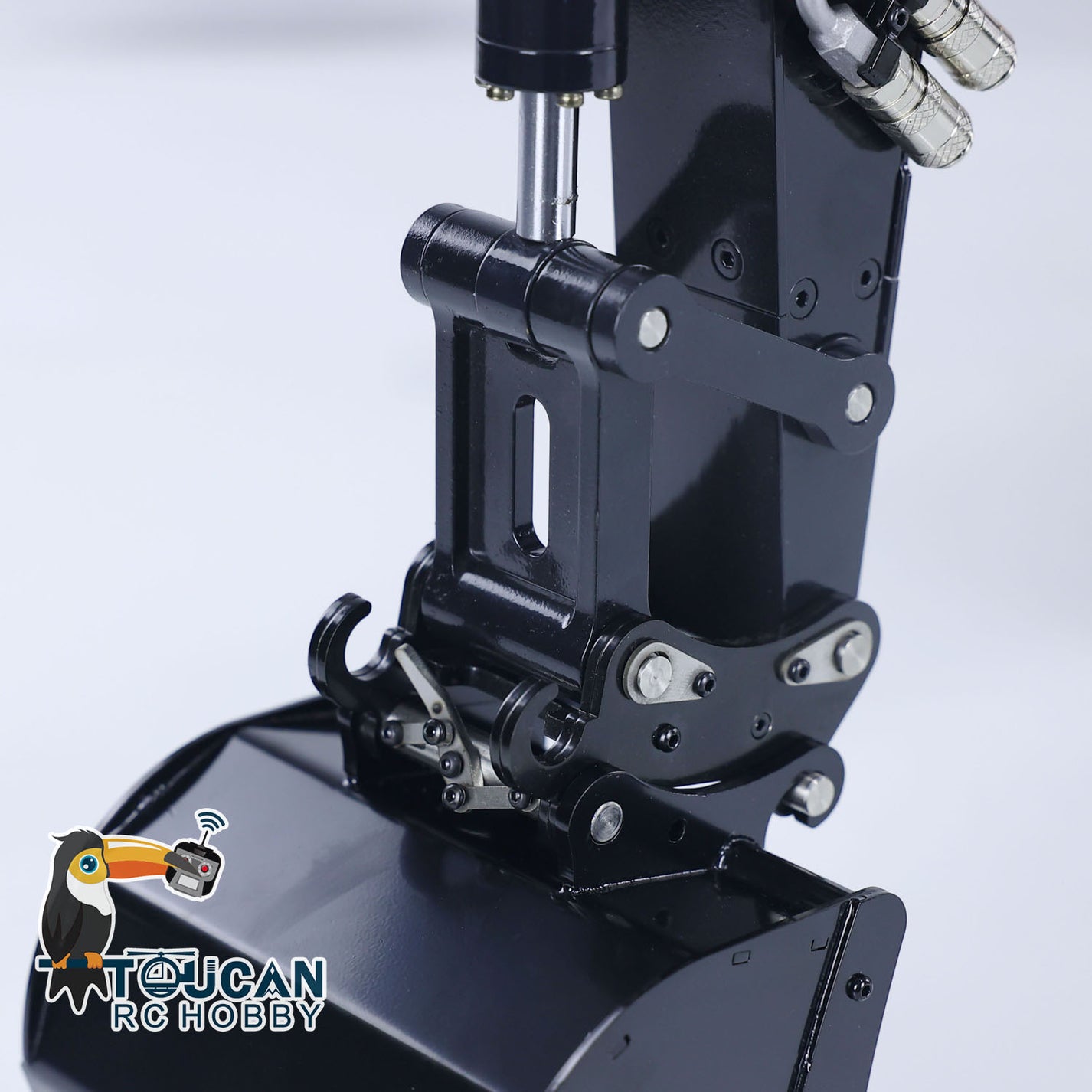 MTM Metal 1/14 2 Arms Remote Control Hydraulic Excavator EC380 RC Digg ...