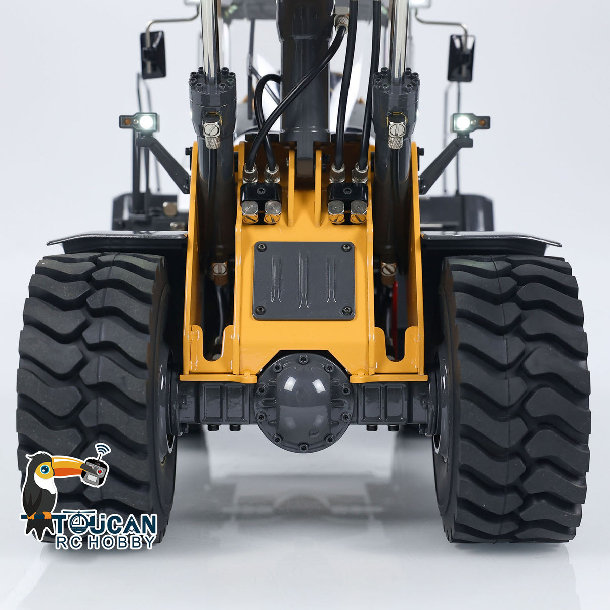 XDRC 1/14 Scale Hydraulic RC Loader 580 Radio Control Construction Veh ...