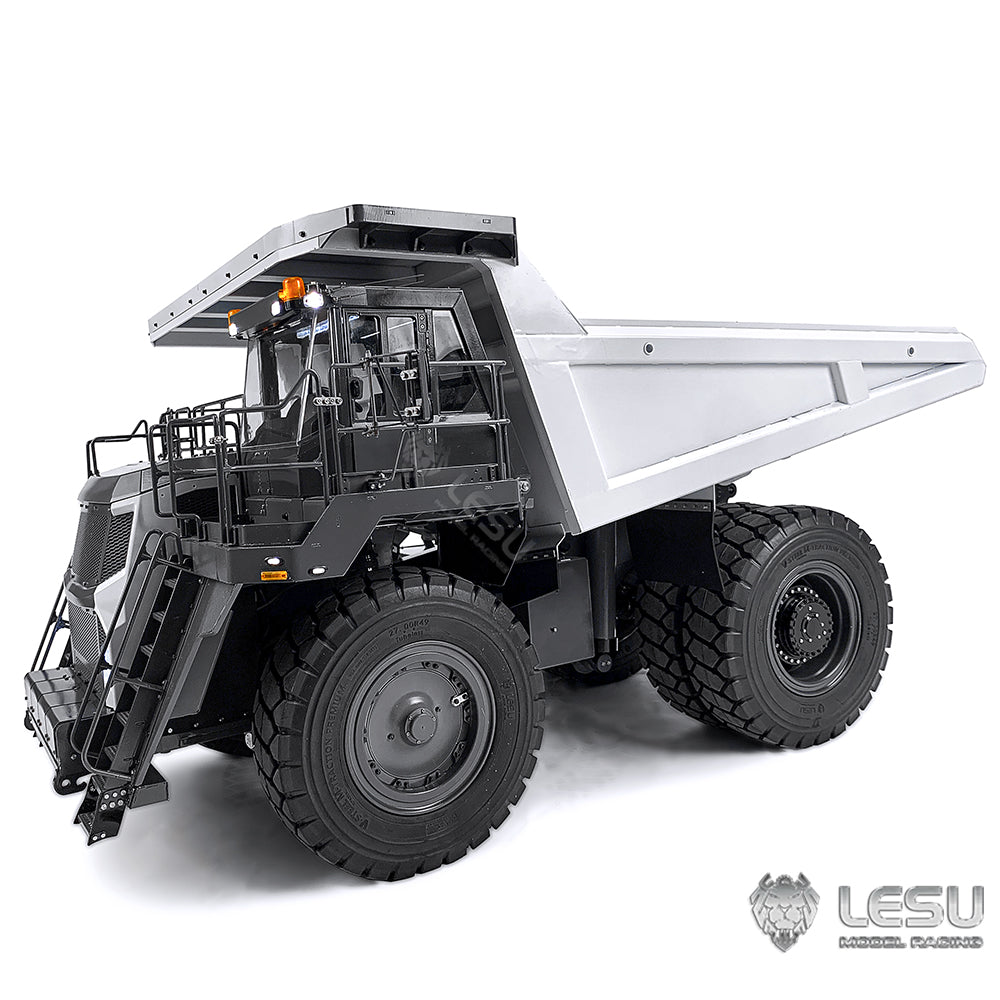 LESU 1/16 Metal Hydraulic RC Mining Truck Aoue R100E Radio Controlled ...