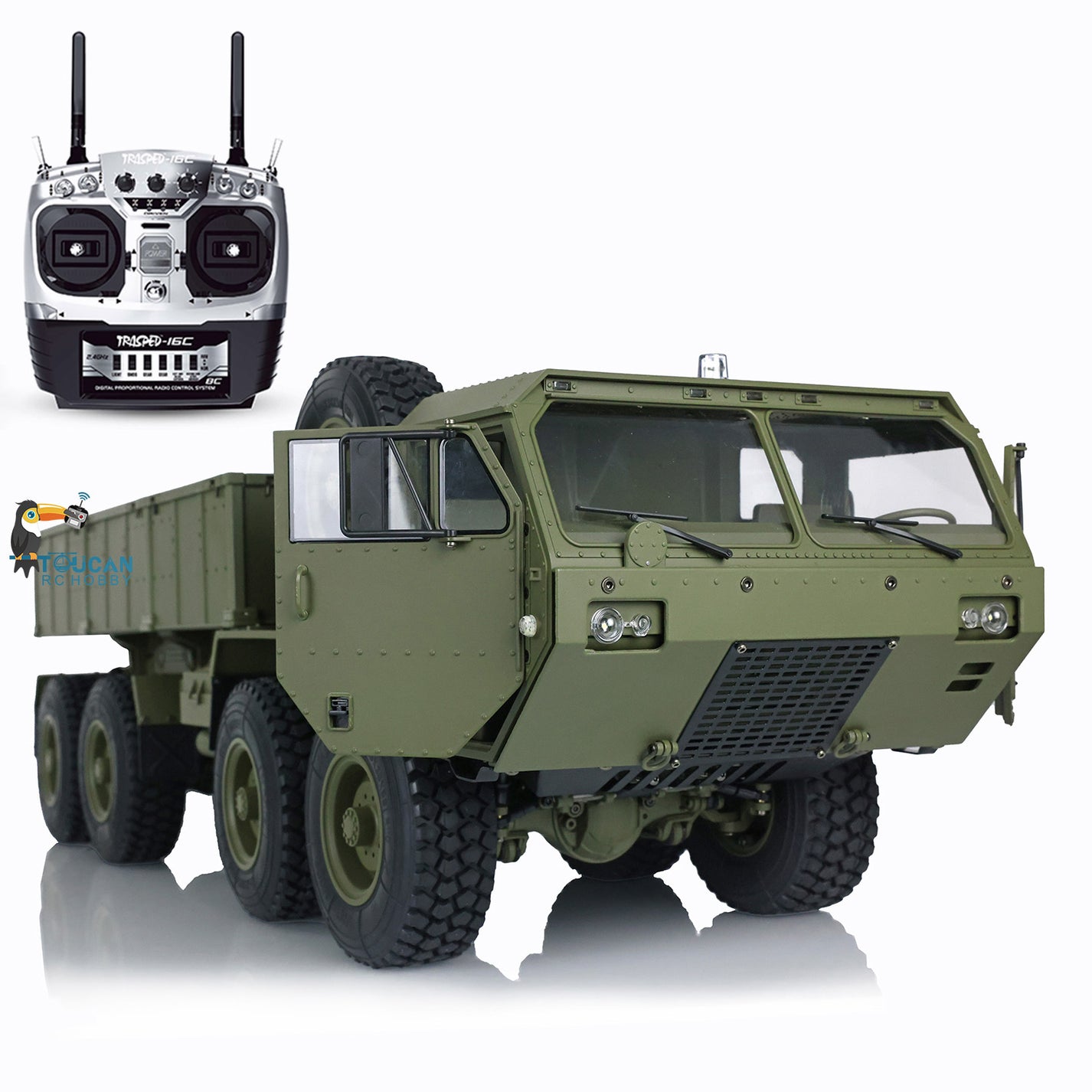 HG 1/12 RC US Military Truck P801 8*8 Radio System Alexs Drive Shaft S ...