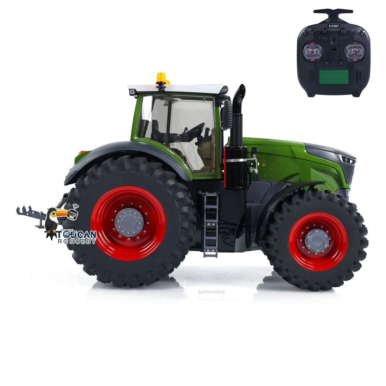 LESU 1/16 4X4 Fendt 1050 RC Tractors Metal Chassis Ready to Run Car Di ...