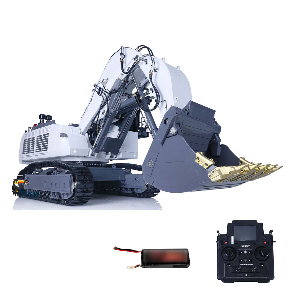 1/14 LESU RC Hydraulic Excavator 9150 Remote Controlled Digger Truck V ...