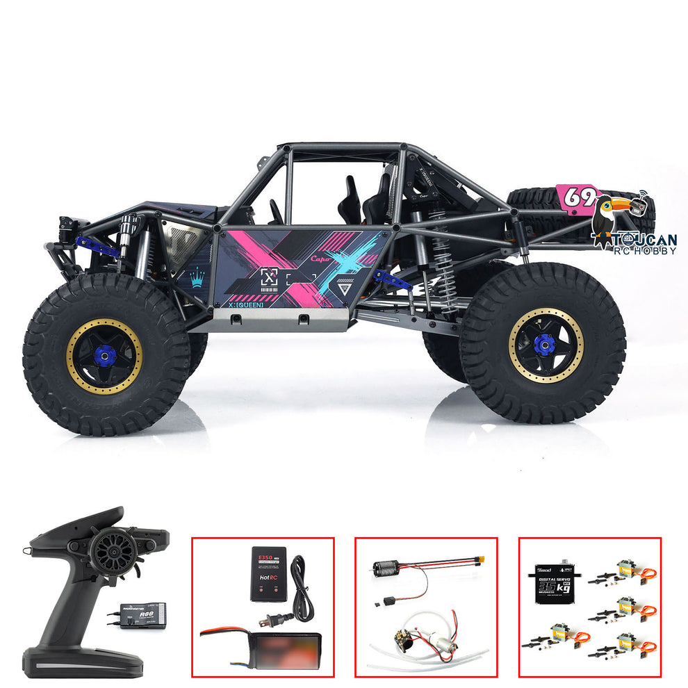 Capo U4 Queen CD1582X 1/8 RC Crawler Car 2 Speeds Remote Control Racin ...