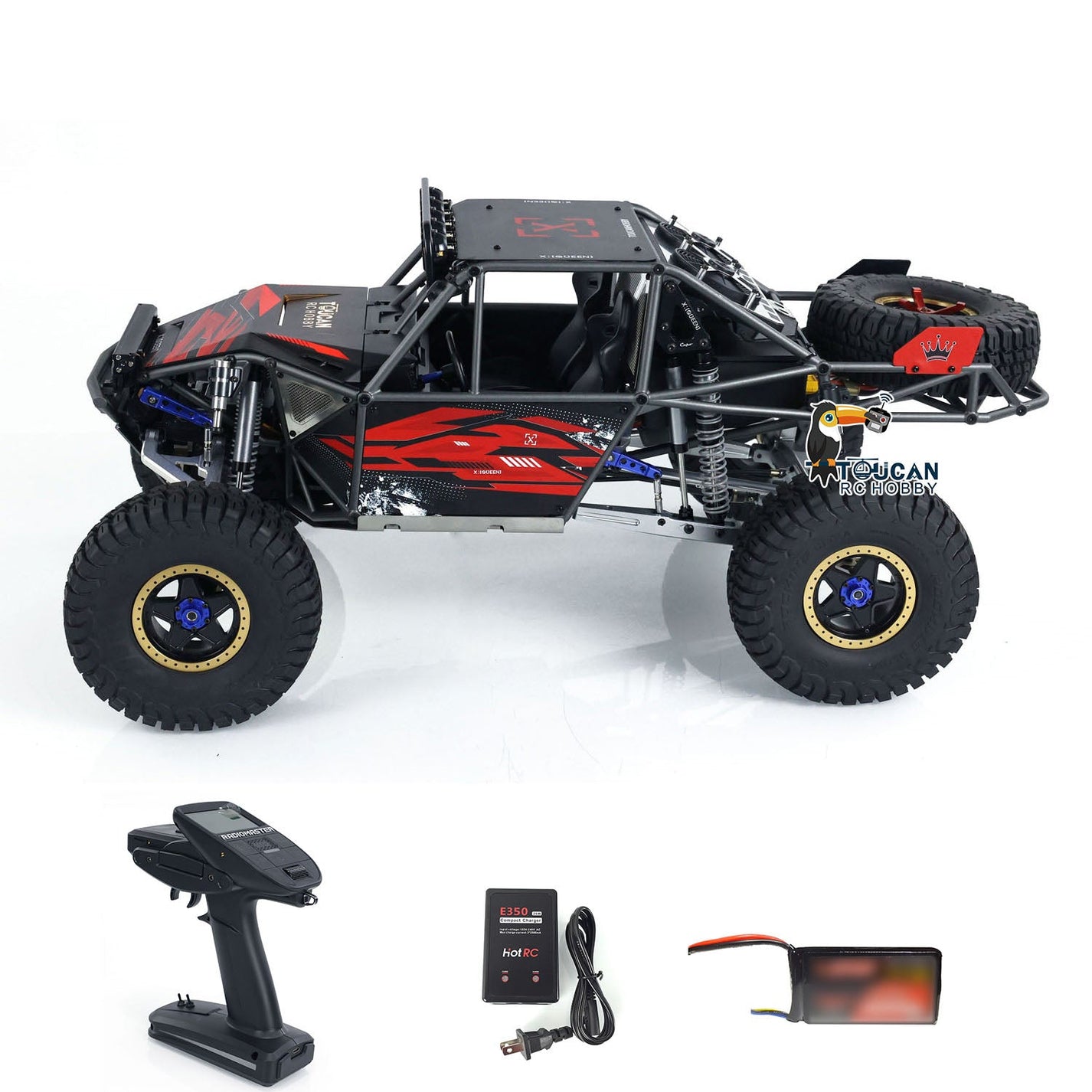 Capo U4 Queen CD1582X 1/8 Scale RC Crawler Truck 2 Speeds Remote Contr ...