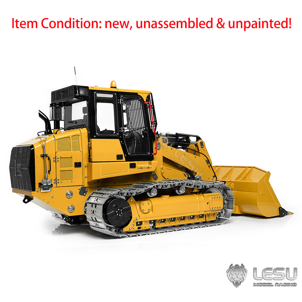 LESU 1/14 973K Hydraulic RC Tracked Loader Metal Remote Control Car Co ...