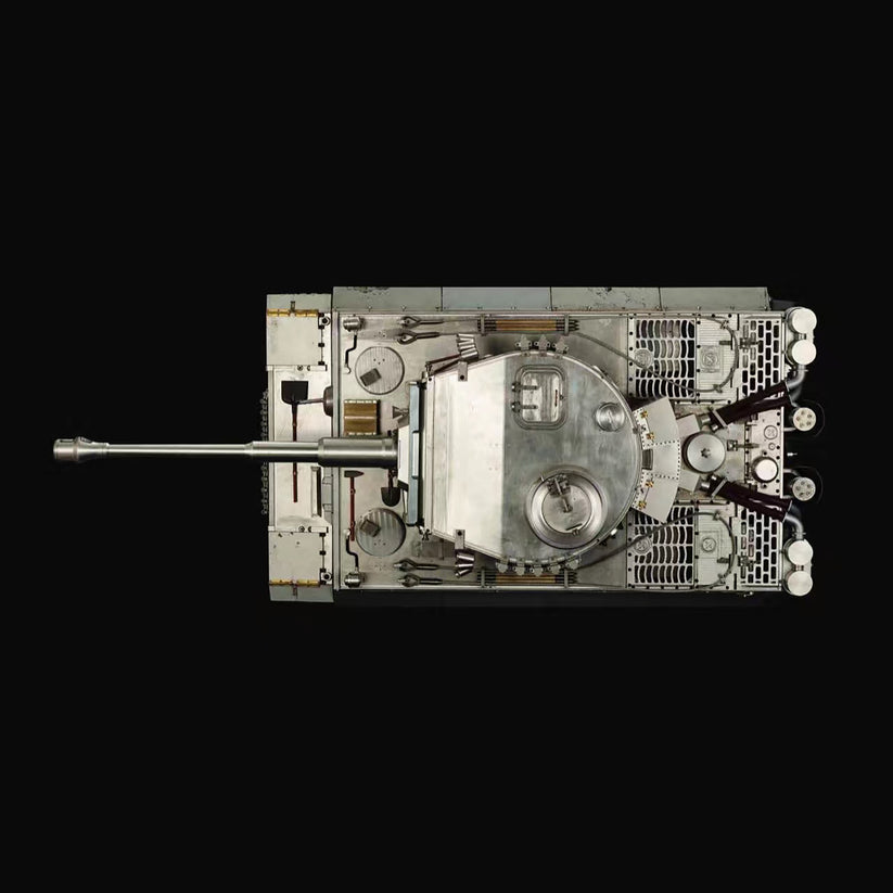 Henglong 1/6 Scale Full Metal German Tiger I RTR RC Tank 3818 Tracks B ...