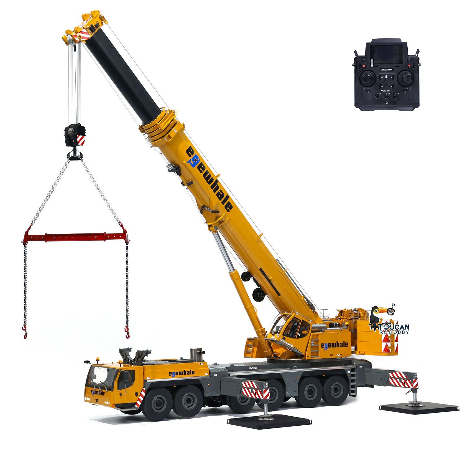 Eyewhale 1/14 6 Axles LTM1350 RC Hydraulic Mobile Cranes – TOUCAN RC HOBBY