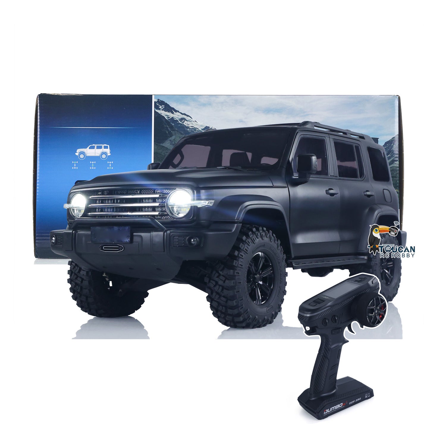 Traction Hobby 1/8 Tank300 RC Off-Road Vehicle Hard Shell 4WD 2WD Elec ...