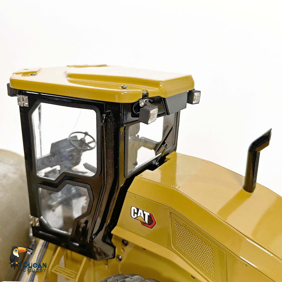 JZM Metal 1/12 CS11 Assembled Painted RC Road Roller Remote Control En ...