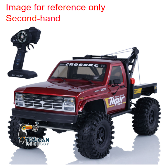 0-20OPQRS3 CN Stock Second-hand 1/8 4WD CORSSRC EMO X3 RC Towing Rescu ...